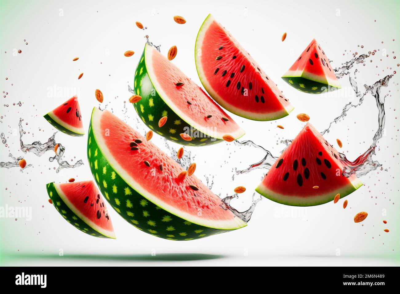 Watermelon plain background hi-res stock photography and images - Alamy