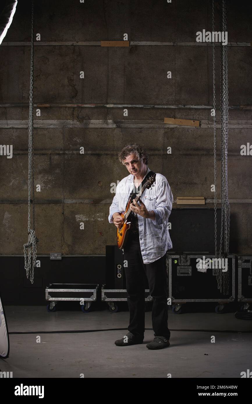 Jakko Jakszyk photographed at Elstree Studios, London Stock Photo - Alamy