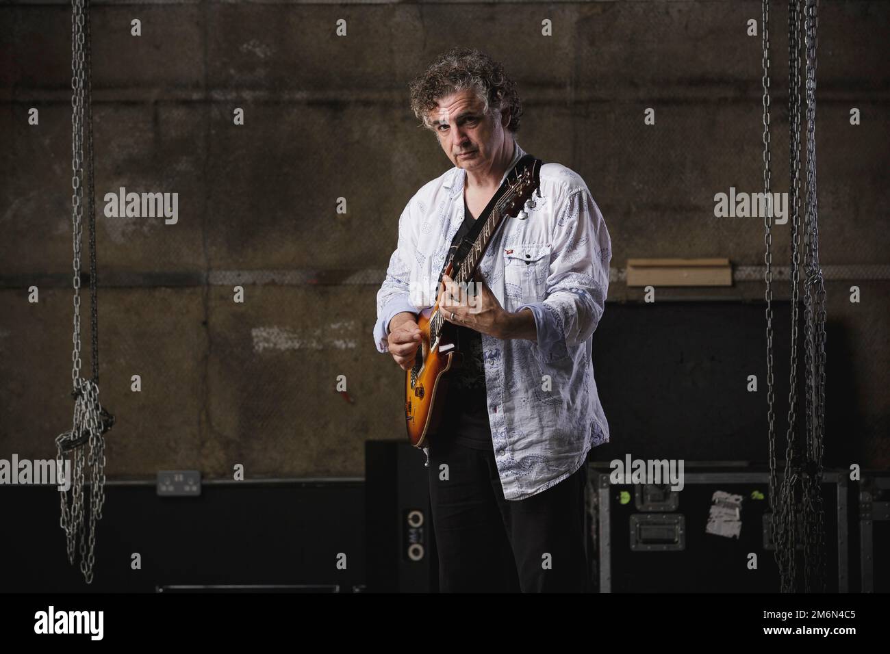 Jakko Jakszyk photographed at Elstree Studios, London Stock Photo - Alamy