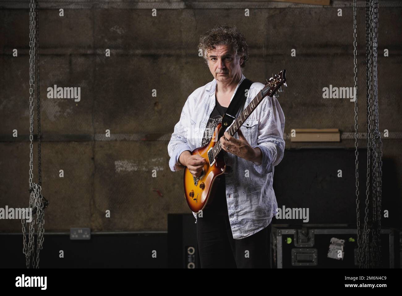 Jakko Jakszyk photographed at Elstree Studios, London Stock Photo - Alamy