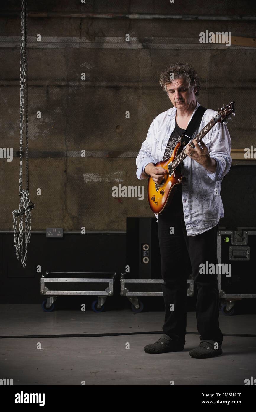 Jakko Jakszyk photographed at Elstree Studios, London Stock Photo - Alamy