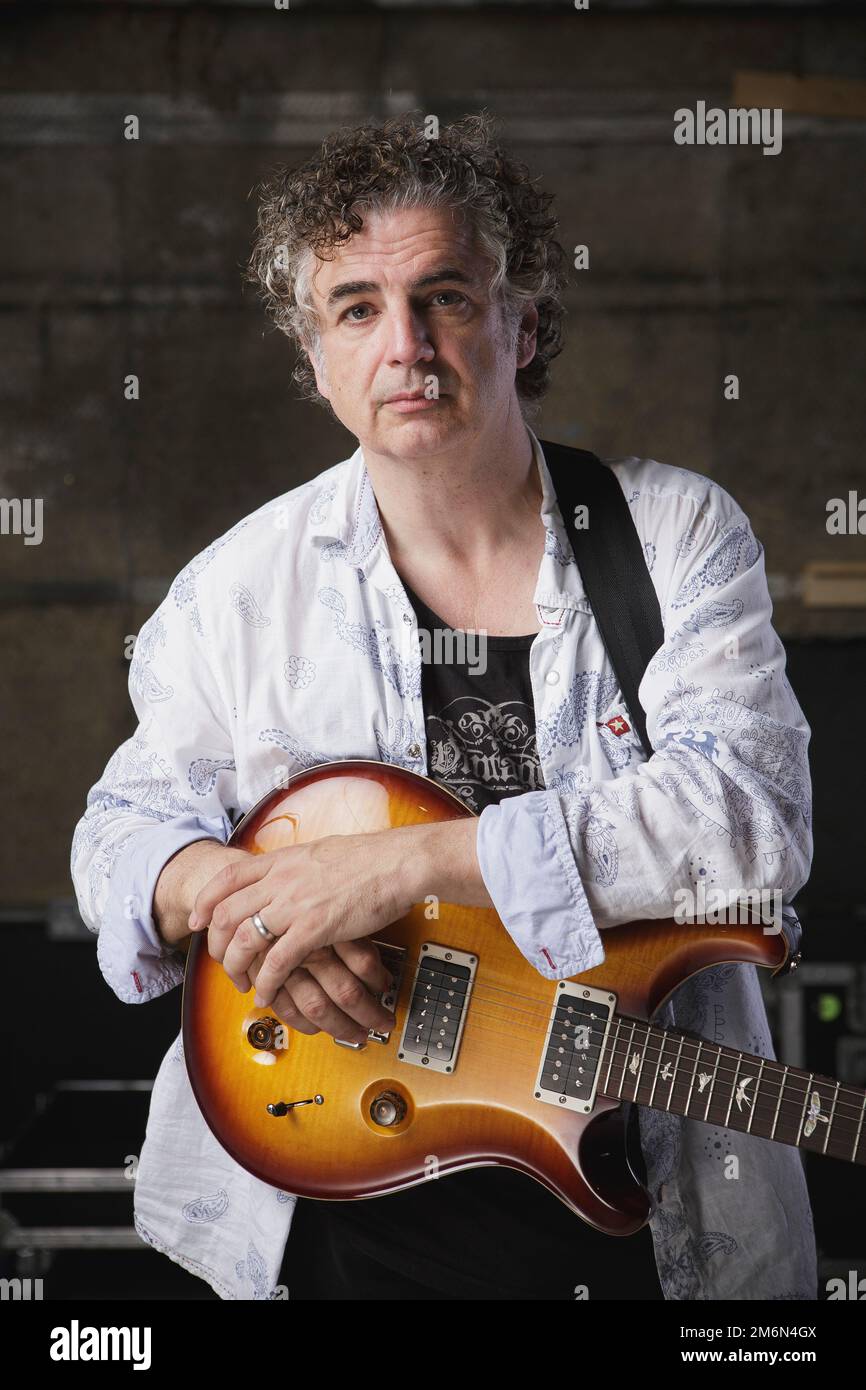 Jakko Jakszyk photographed at Elstree Studios, London Stock Photo - Alamy