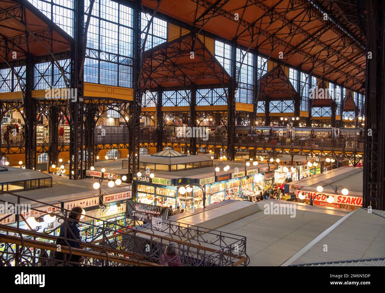Downtown market hall budapest hi-res stock photography and images - Alamy