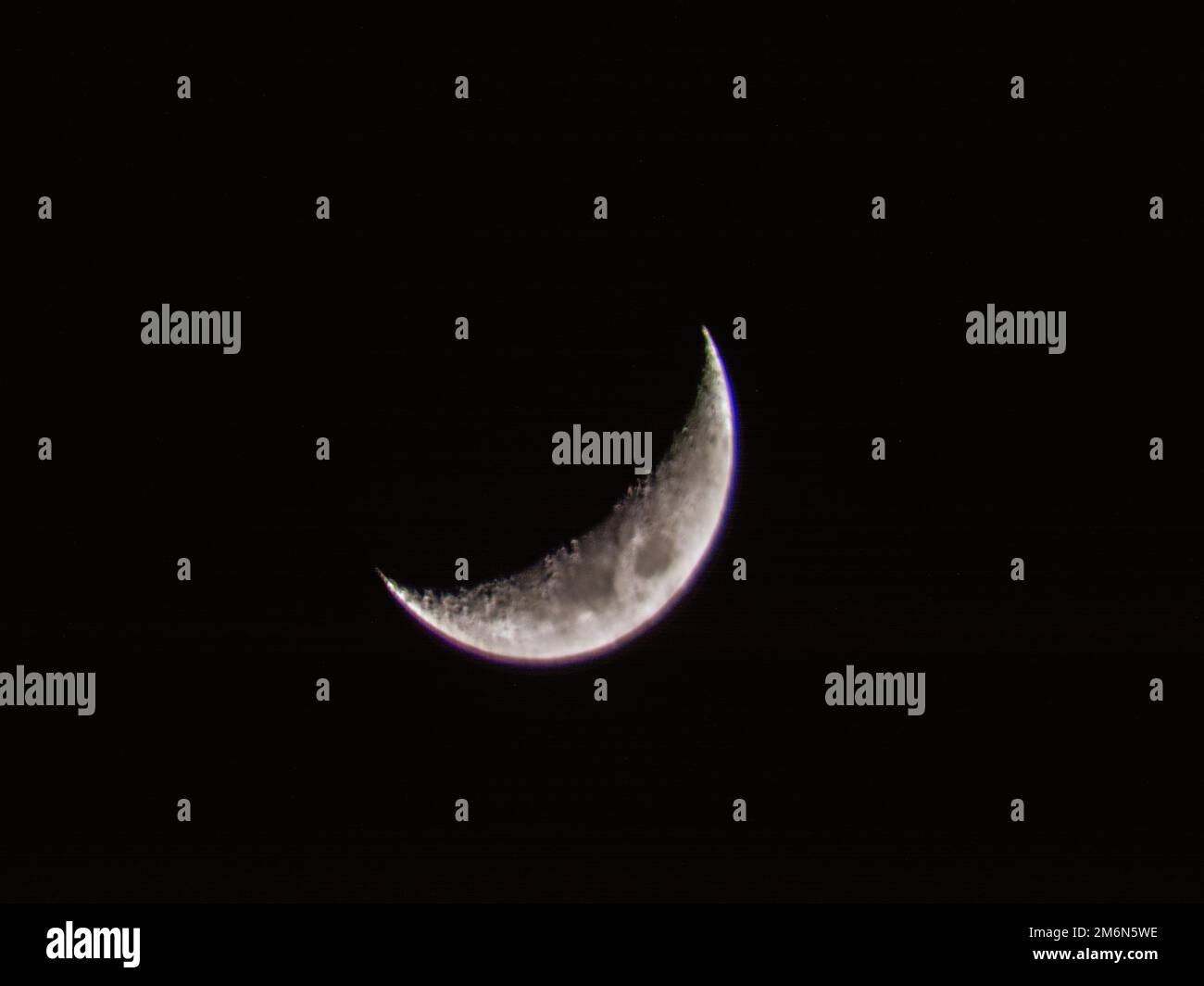 ASTRONOMY : MOON QUATER Stock Photo - Alamy