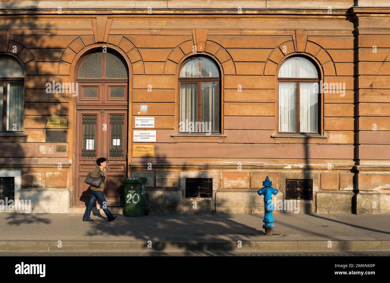 Zagreb Croatia urban landscape Stock Photo - Alamy