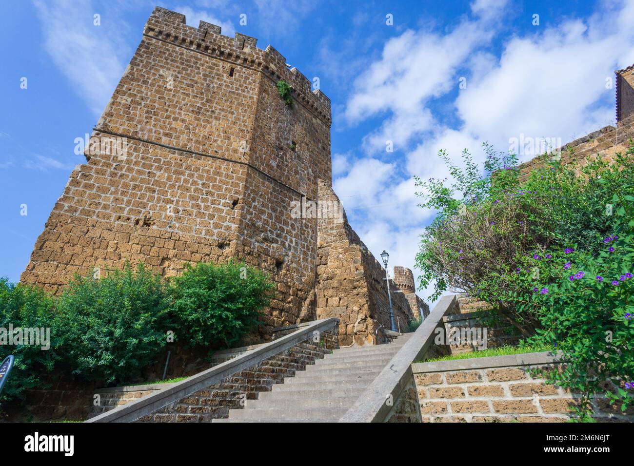 Medieval fortifications of Cerveteri, Italy Stock Photo - Alamy