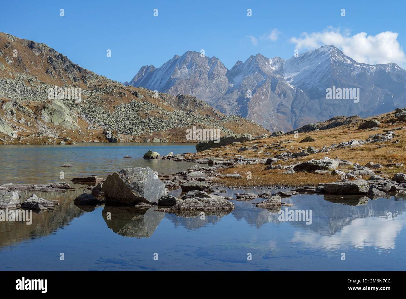 Autumn in the swiss alps Stock Photo - Alamy