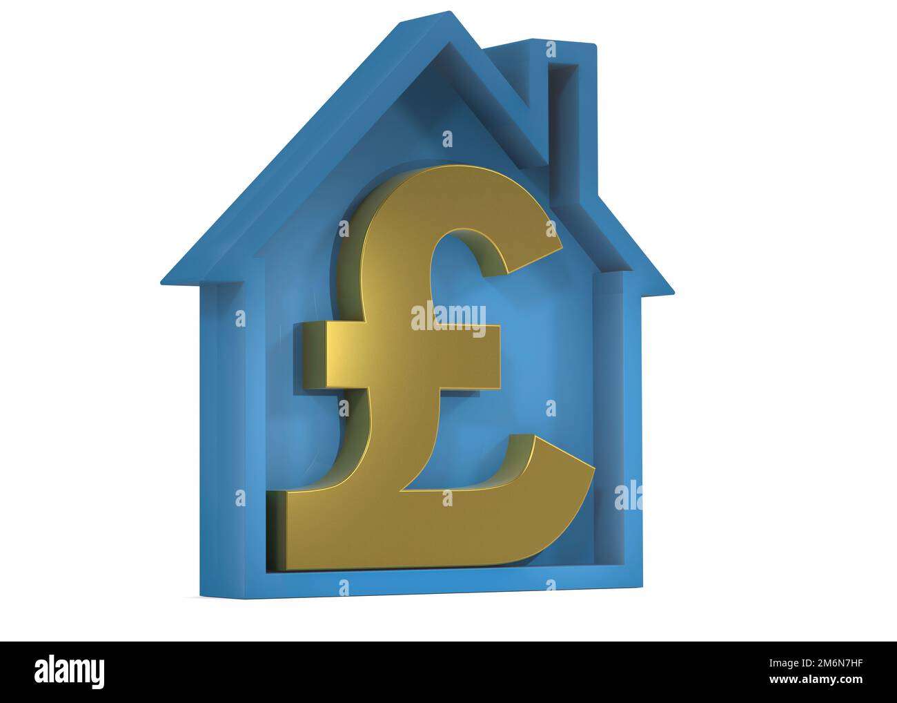 Blue sign pound symbol icon hi-res stock photography and images - Alamy