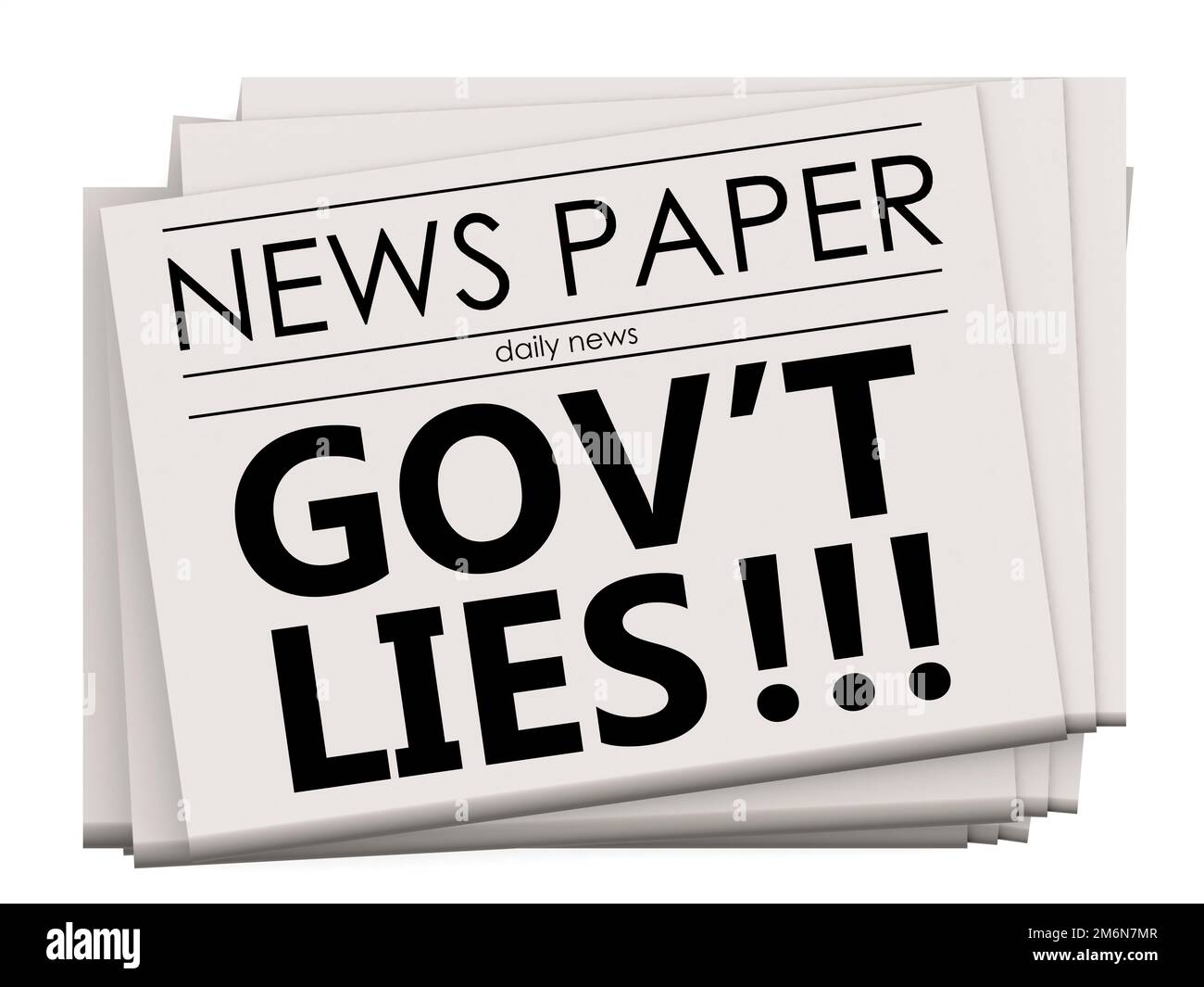 Newspaper truth Cut Out Stock Images & Pictures - Alamy