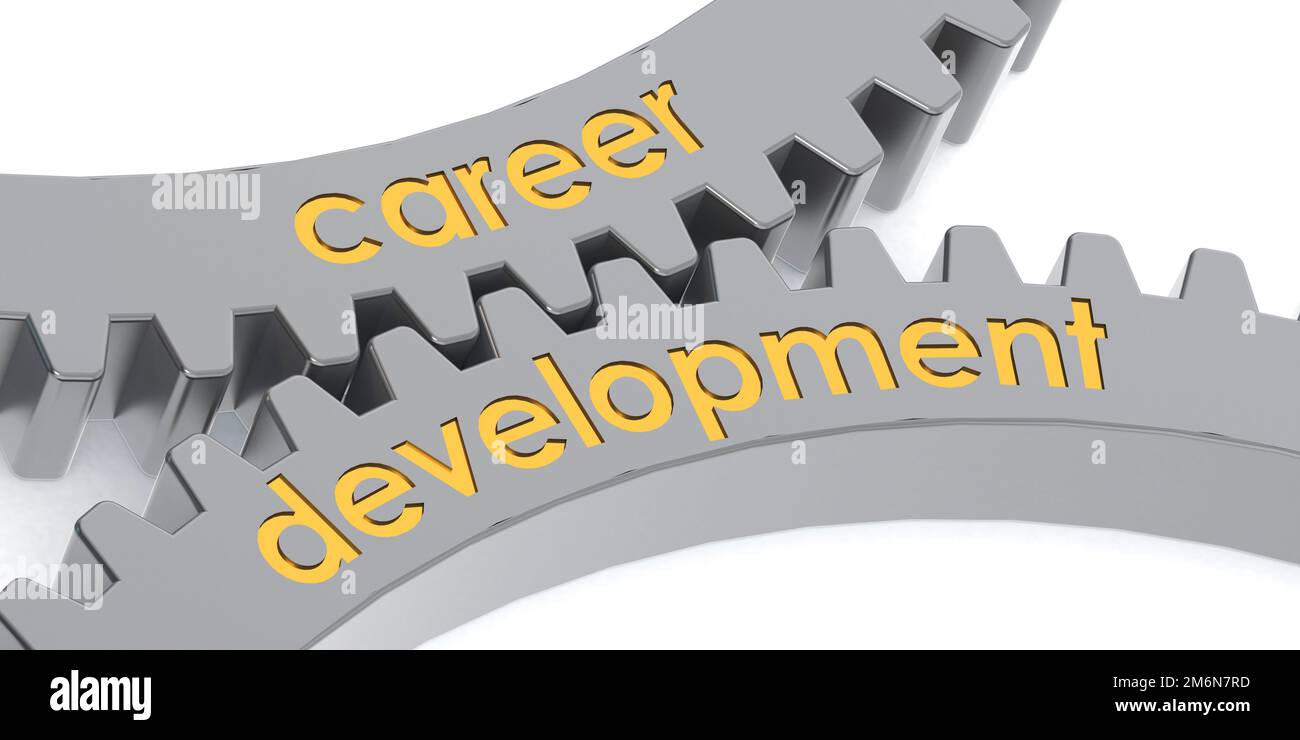 Training development on gears hi-res stock photography and images - Alamy