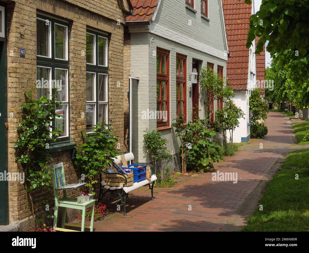 Arnis at the river schlei Stock Photo - Alamy