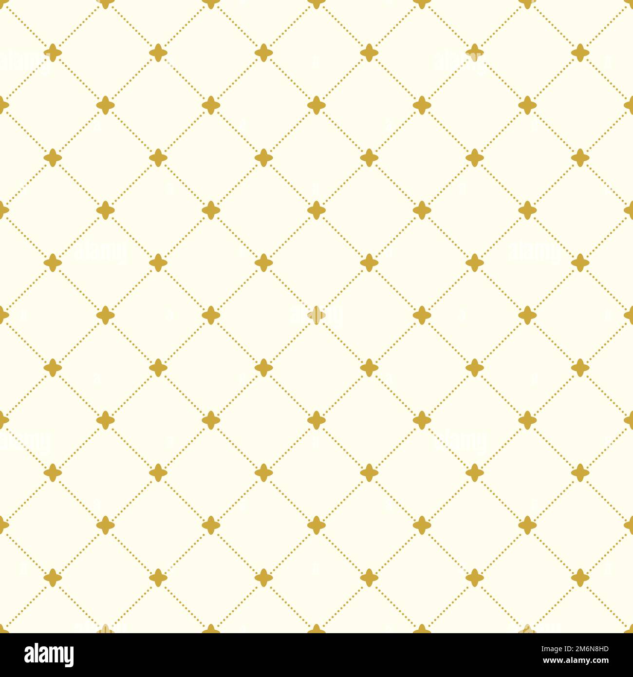 Geometric golden dotted vector pattern. Seamless abstract modern ...