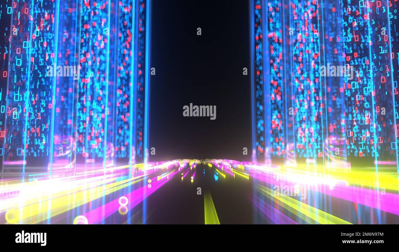 Data highway hi-res stock photography and images - Alamy