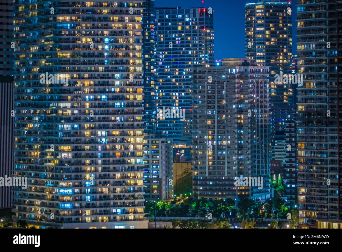 Tokyo at night high up hi-res stock photography and images - Alamy