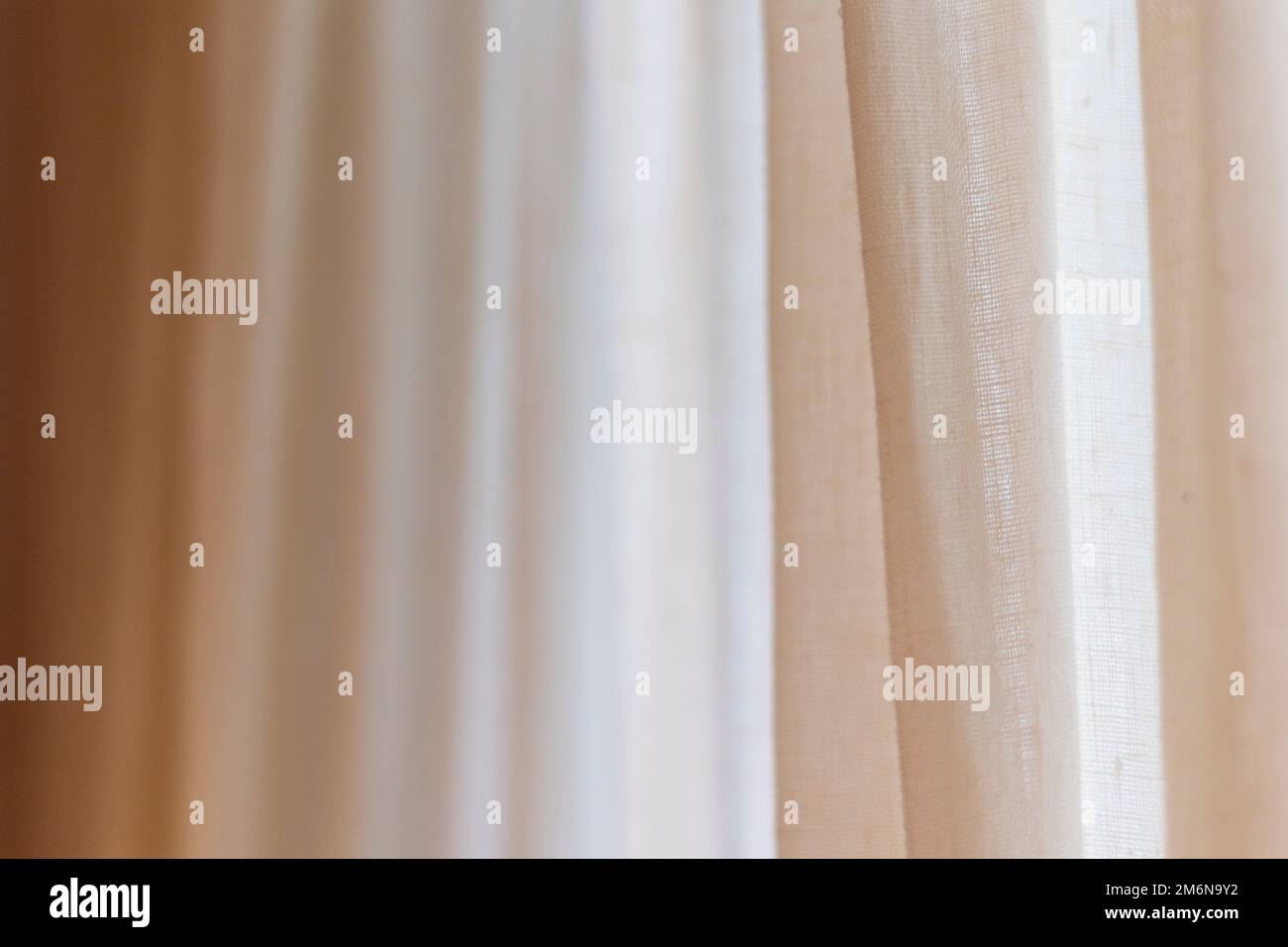 White curtain fabric Stock Photo - Alamy