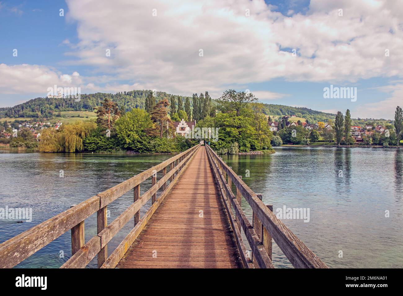 Werd Monastery Island near Stein am Rhein, Switzerland Stock Photo - Alamy