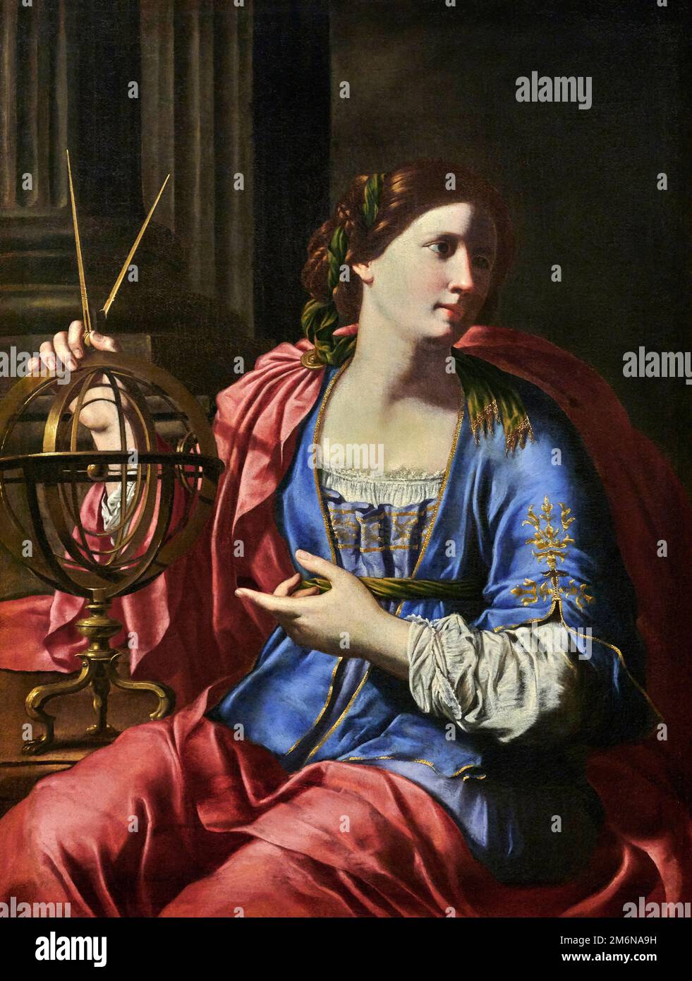 Urania ( L’ Astronomia ) - olio su tela - Giacinto Gimignani - 1652 ...
