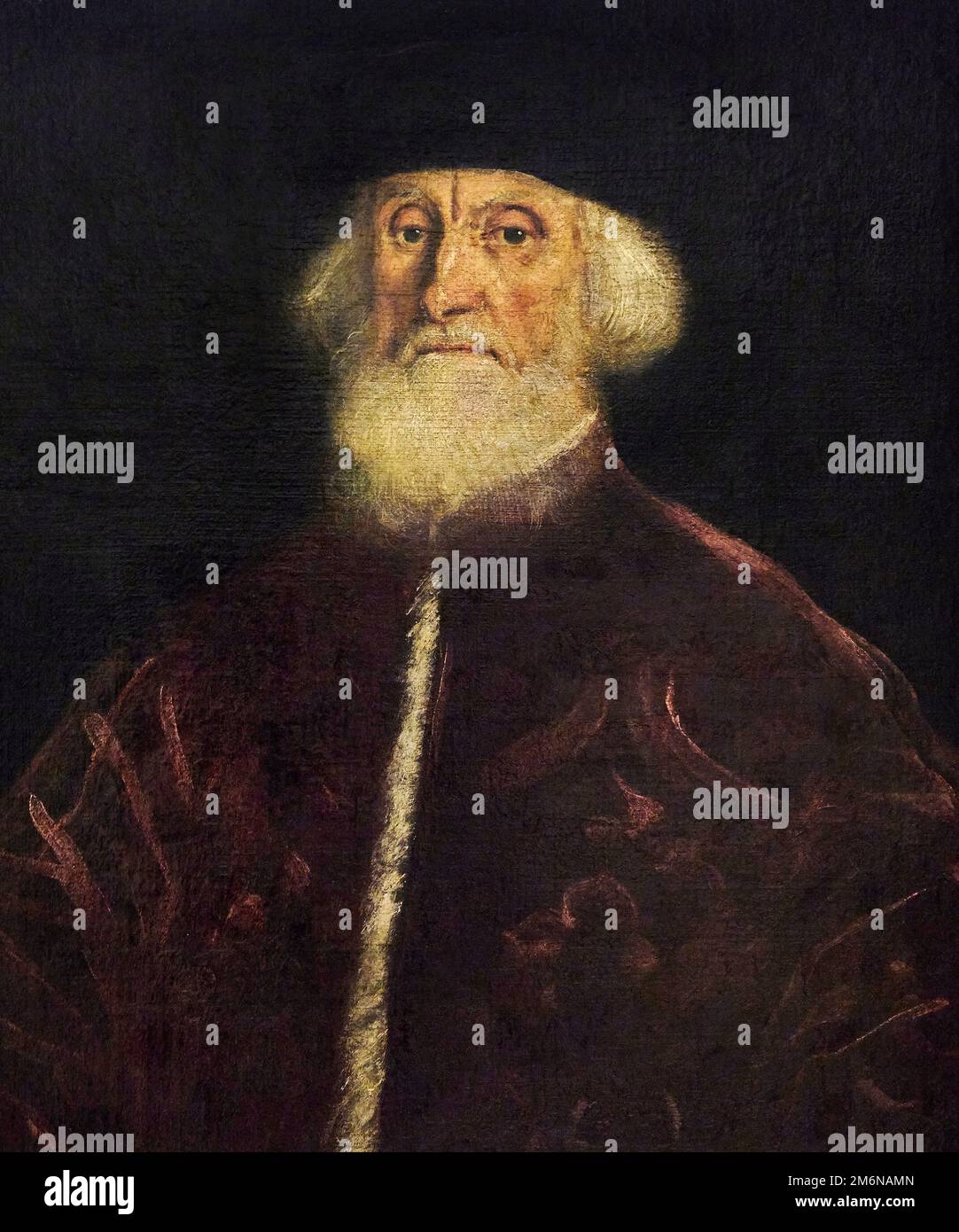 Ritratto del procuratore Jacopo Soranzo - olio su tela - Jacopo Robusti detto Tintoretto - 1551 ...