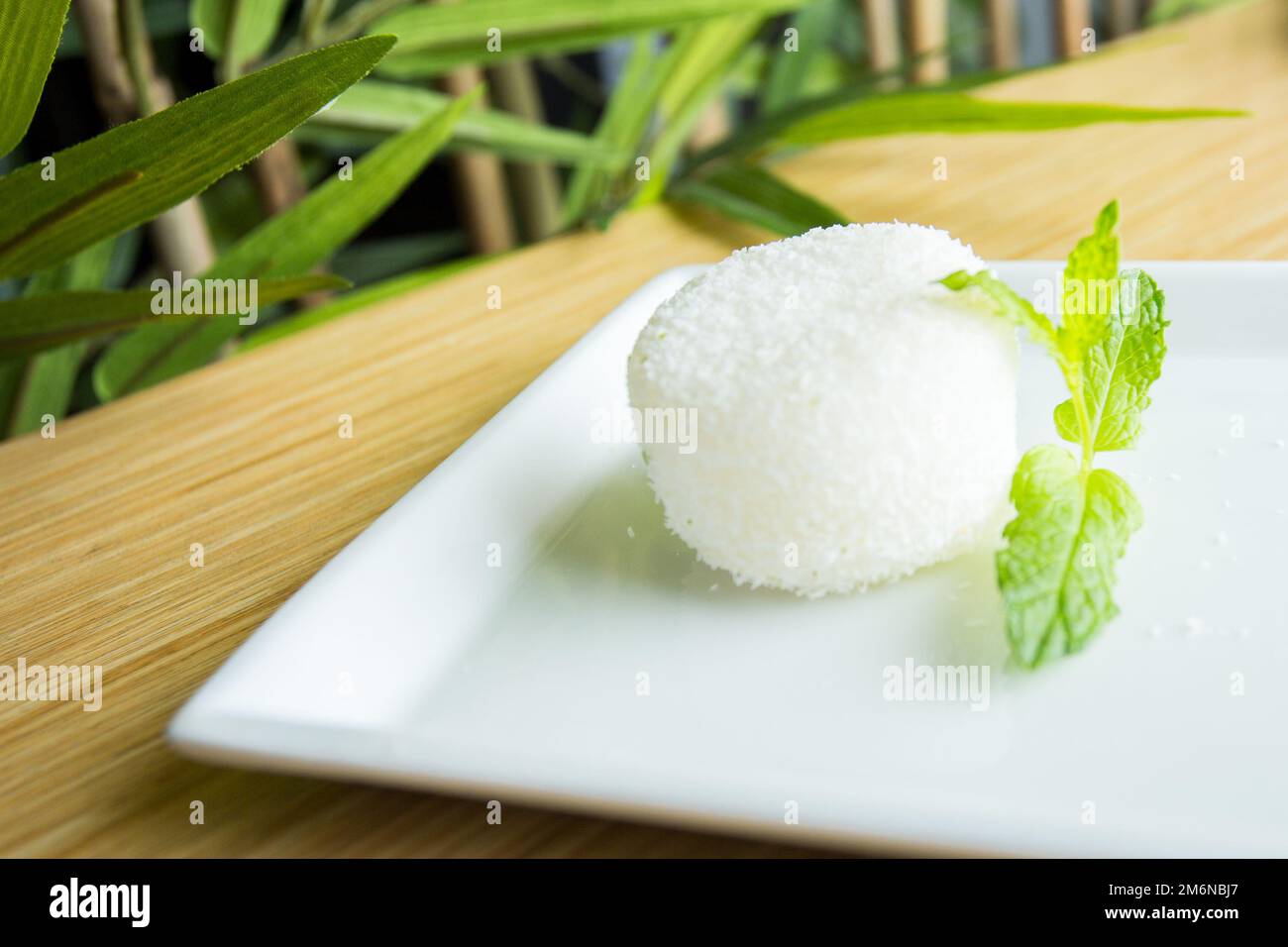 Mochi is a Japanese cake made from mochigome, a small glutinous grain ...