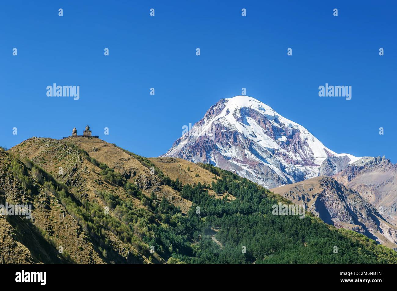 Kazbek mountain kazbegi georgia hi-res stock photography and images - Alamy