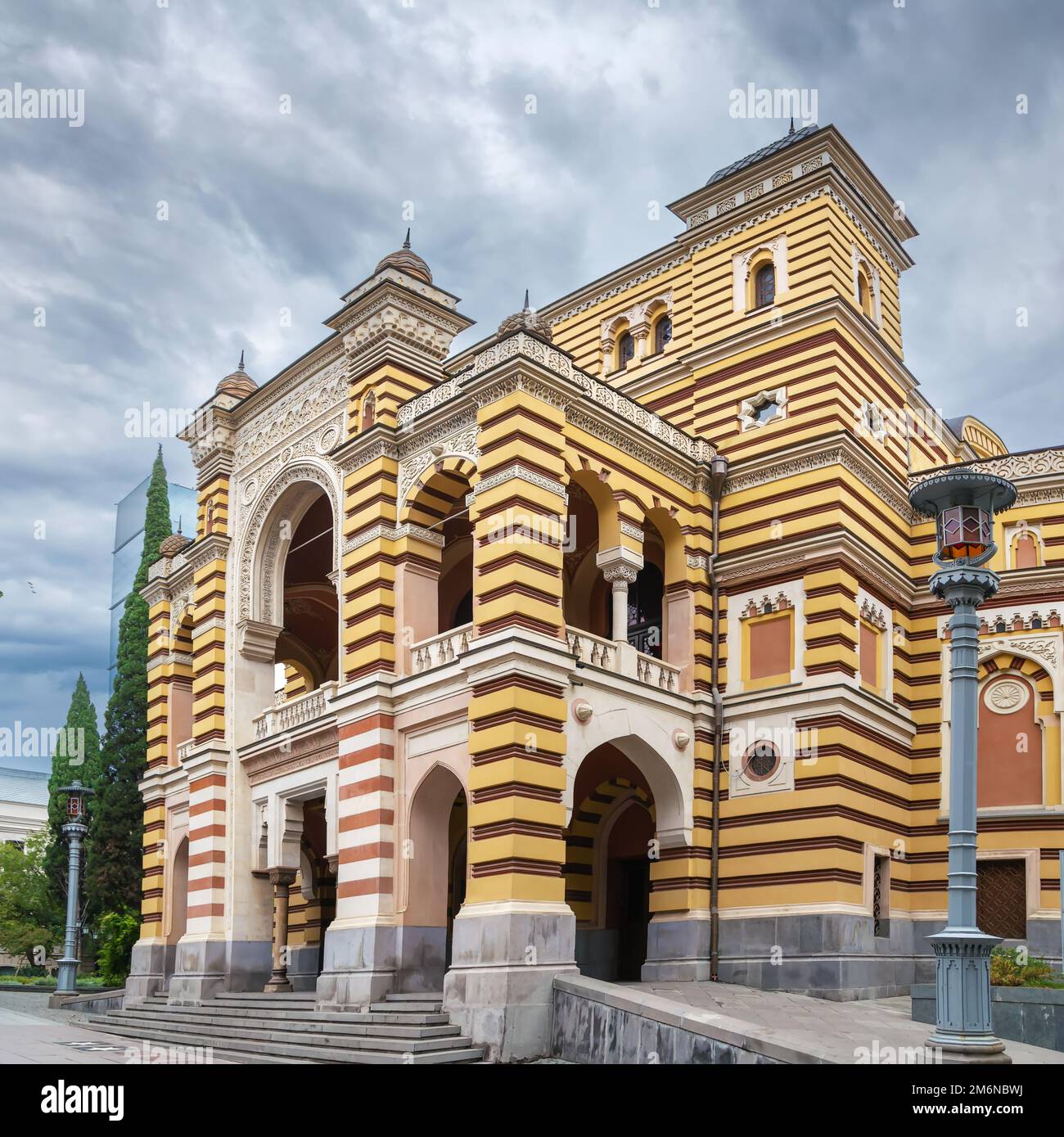 Georgian National Opera Theater, Tbilisi, Georgia Stock Photo - Alamy