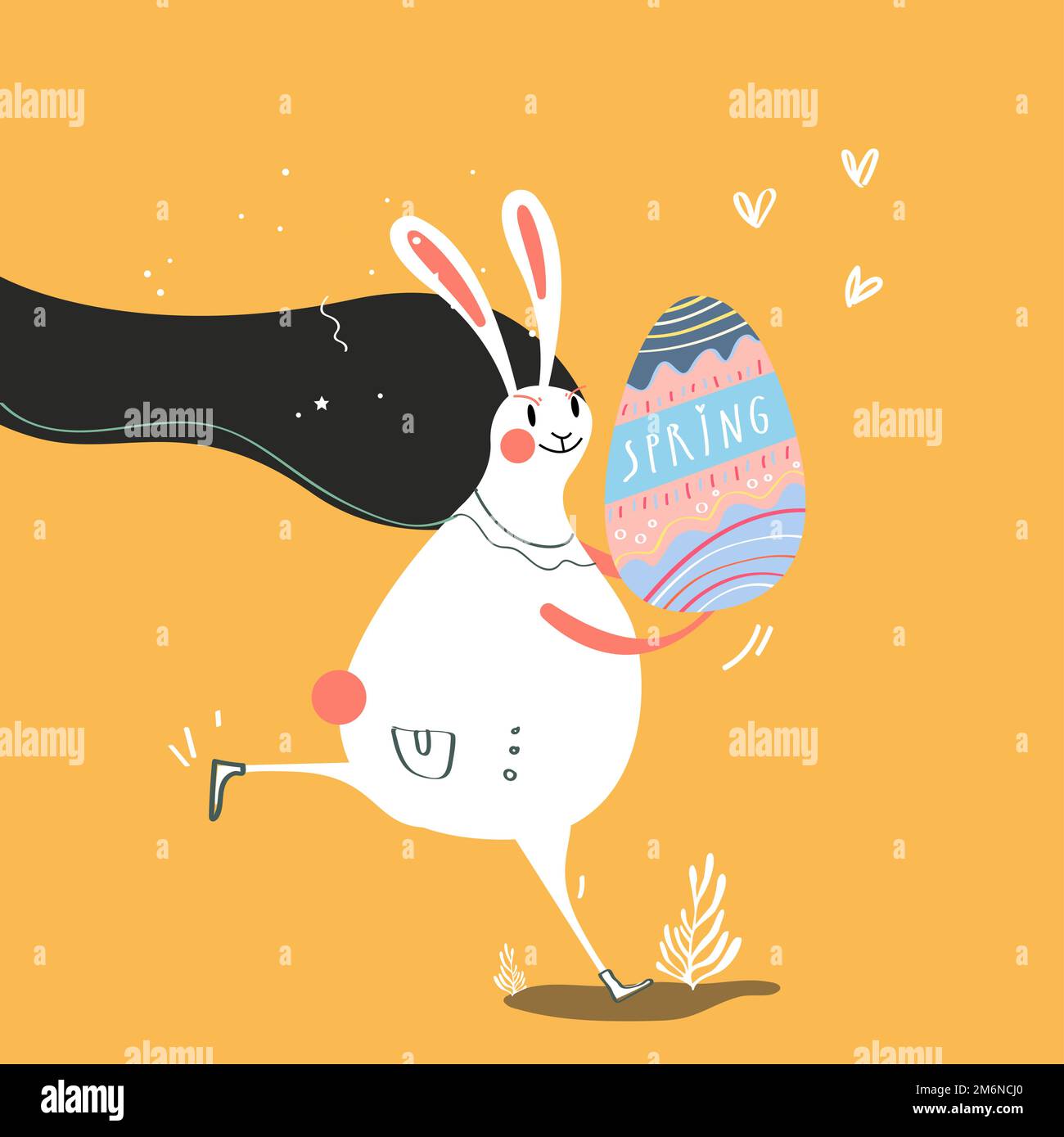 Easter celebration card vector Stock Vector Image & Art - Alamy