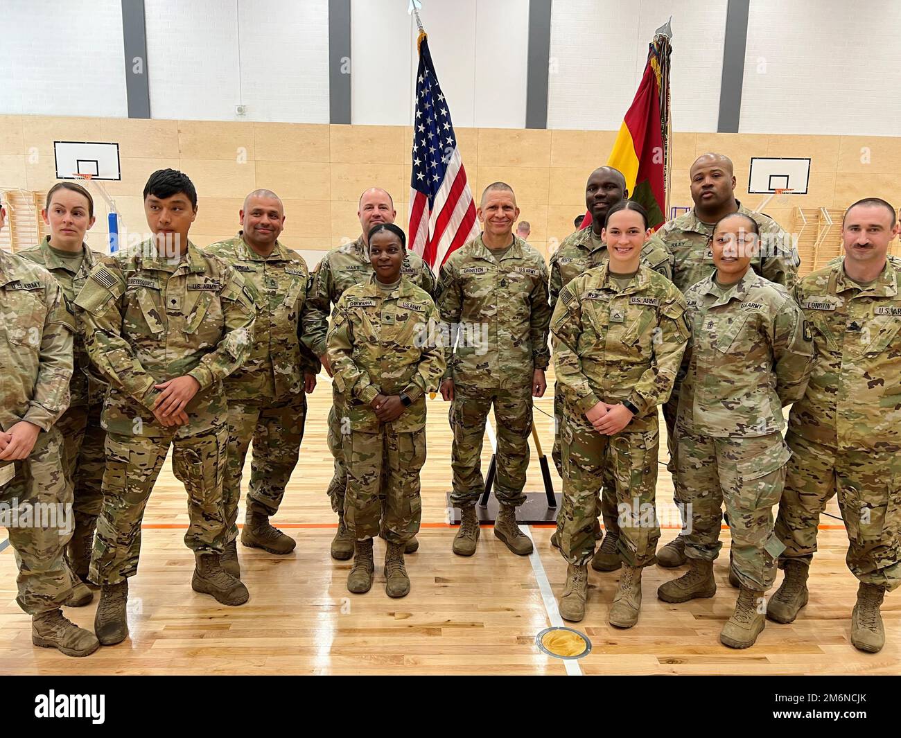 Sgt. Maj. of the Army Michael Grinston poses for a photograph following ...