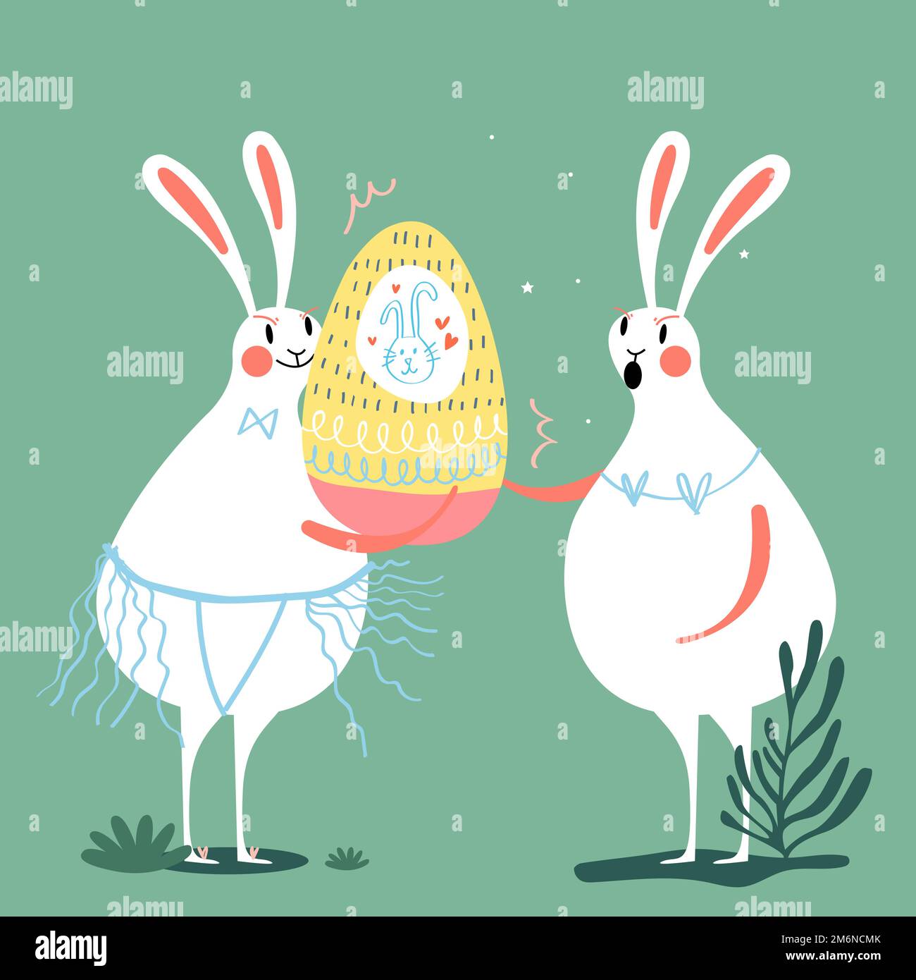 Easter celebration card vector Stock Vector Image & Art - Alamy