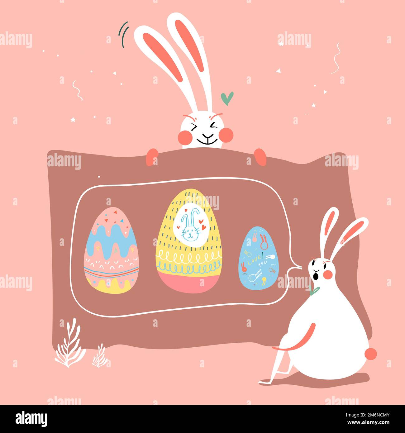 Easter celebration card vector Stock Vector Image & Art - Alamy