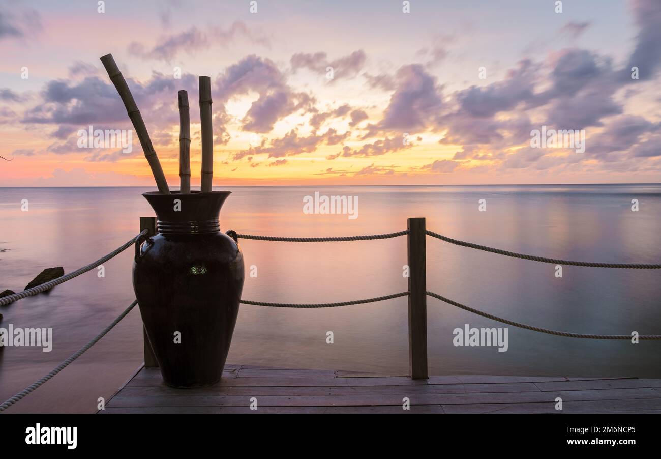St lucia caribbean and sunrise hi-res stock photography and images - Alamy