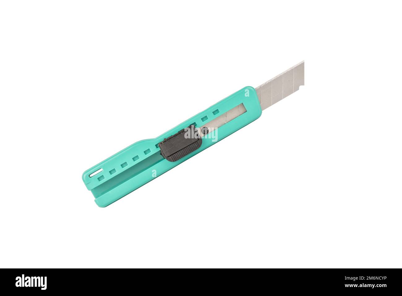 Plastic cutter isolated on white background with clipping path Stock ...