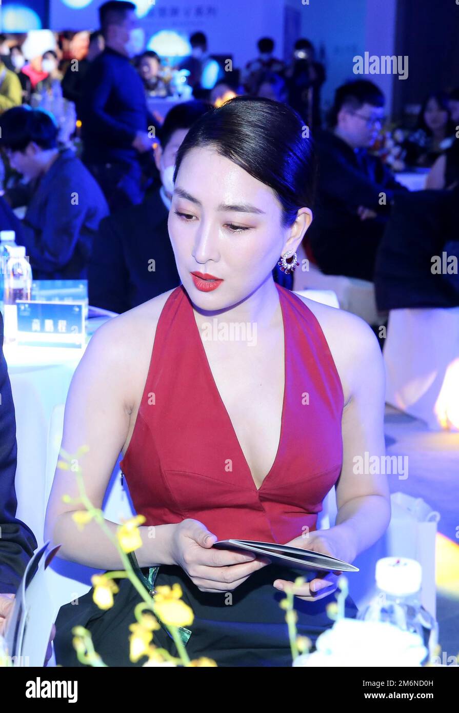 Chinese actress Ma Su attended the 9th Silk Road International Film ...