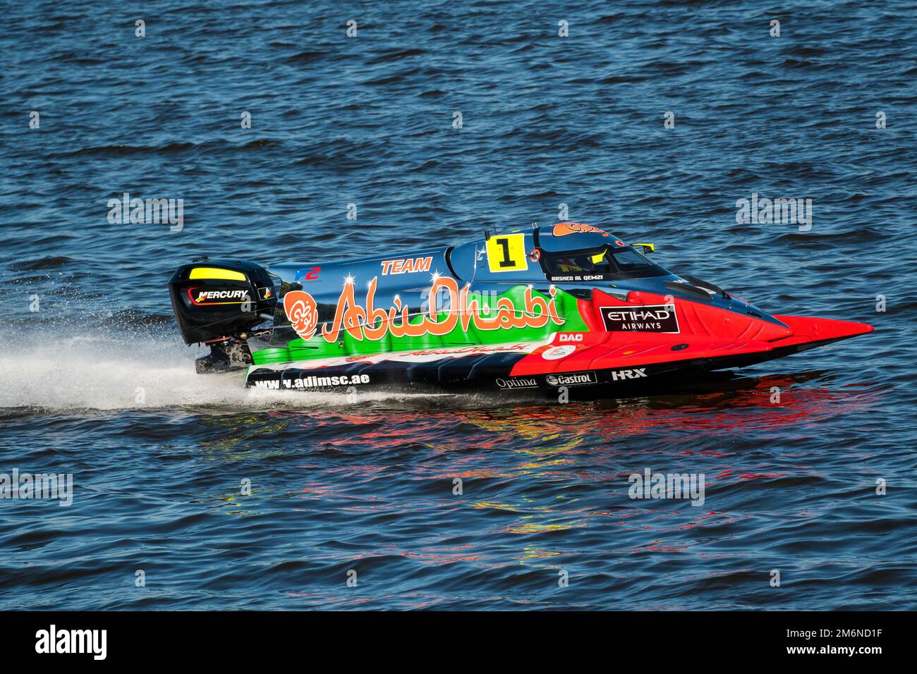 Powerboats racing at UIM F2 World Championship Stock Photo - Alamy
