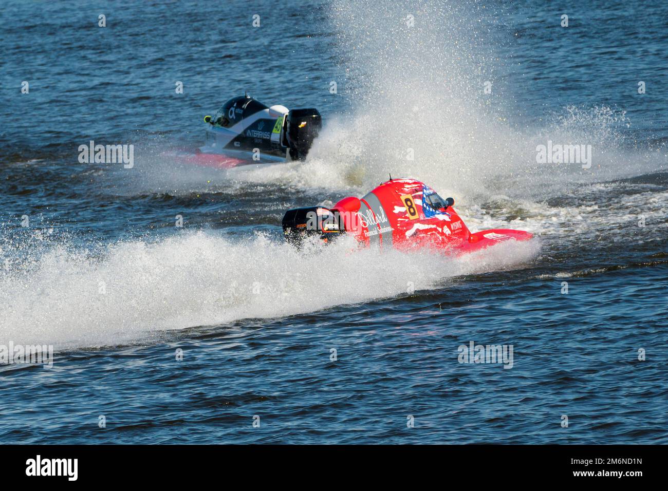 Powerboats racing at UIM F2 World Championship Stock Photo - Alamy