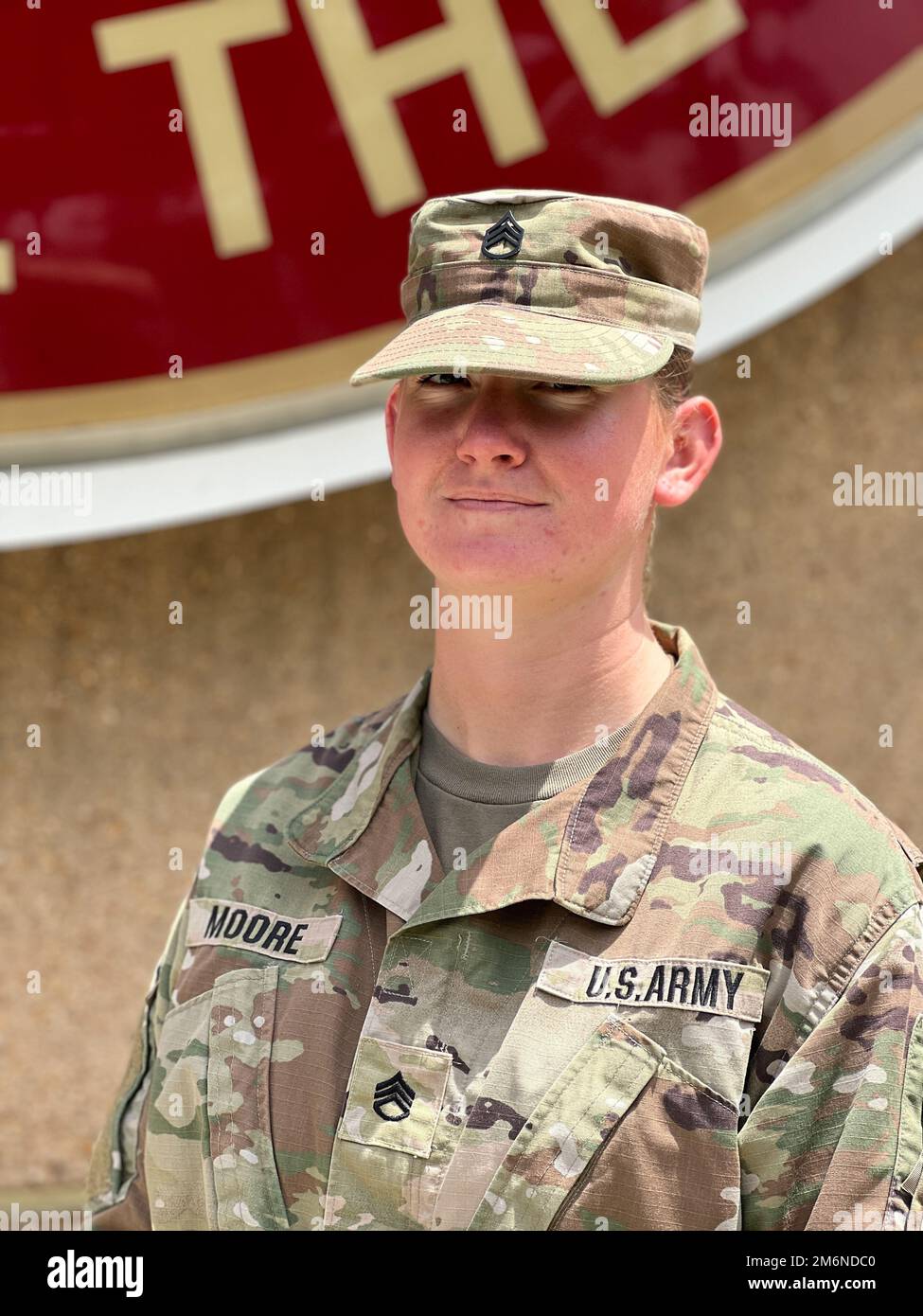 Staff Sgt. Tabitha Moore, a combat medic from Bayne-Jones Army ...