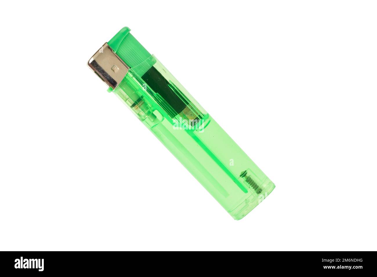 Plastic lighter isolated on white background with clipping path Stock ...