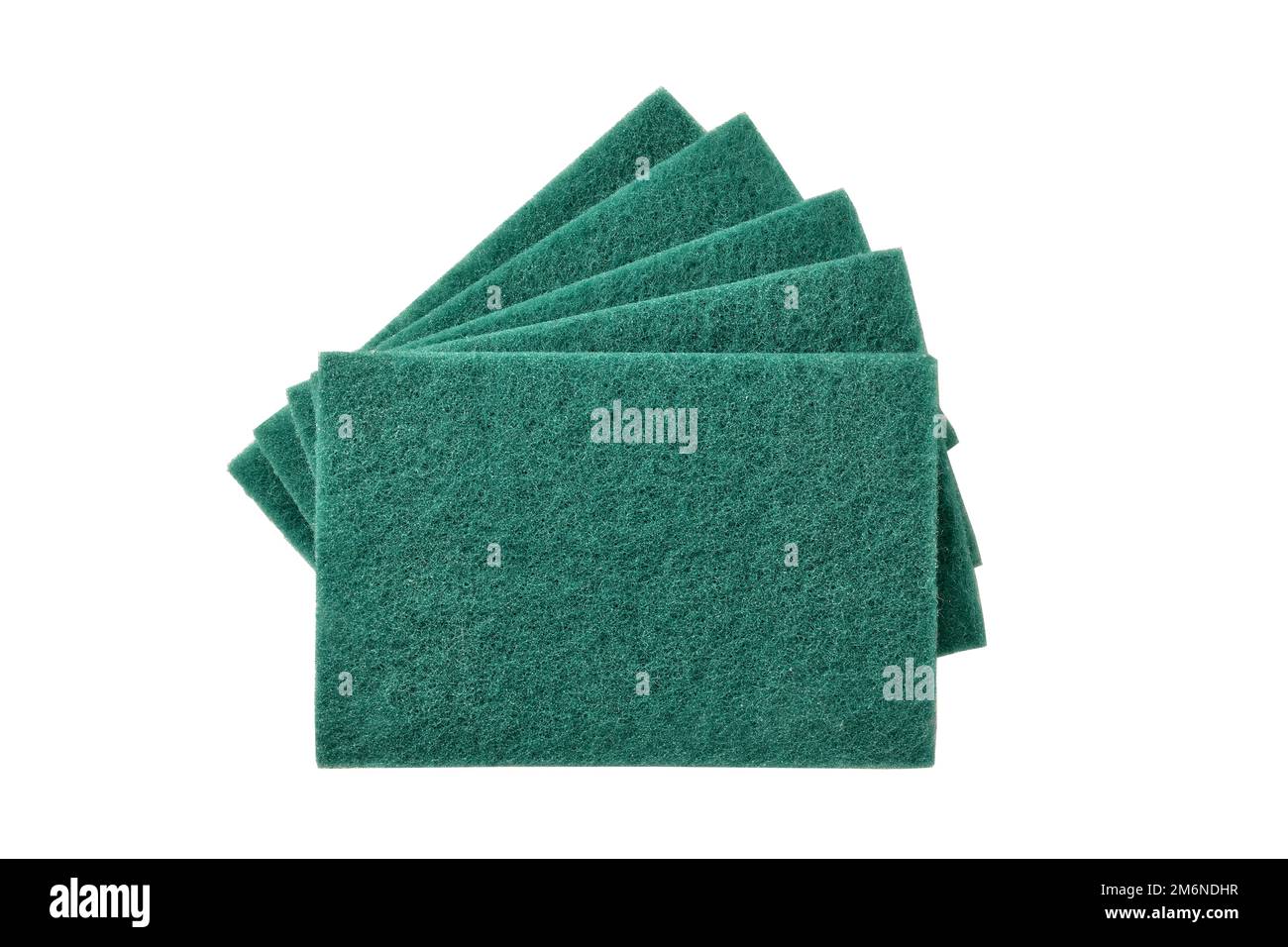 Scouring pad isolated on white background with clipping path Stock ...