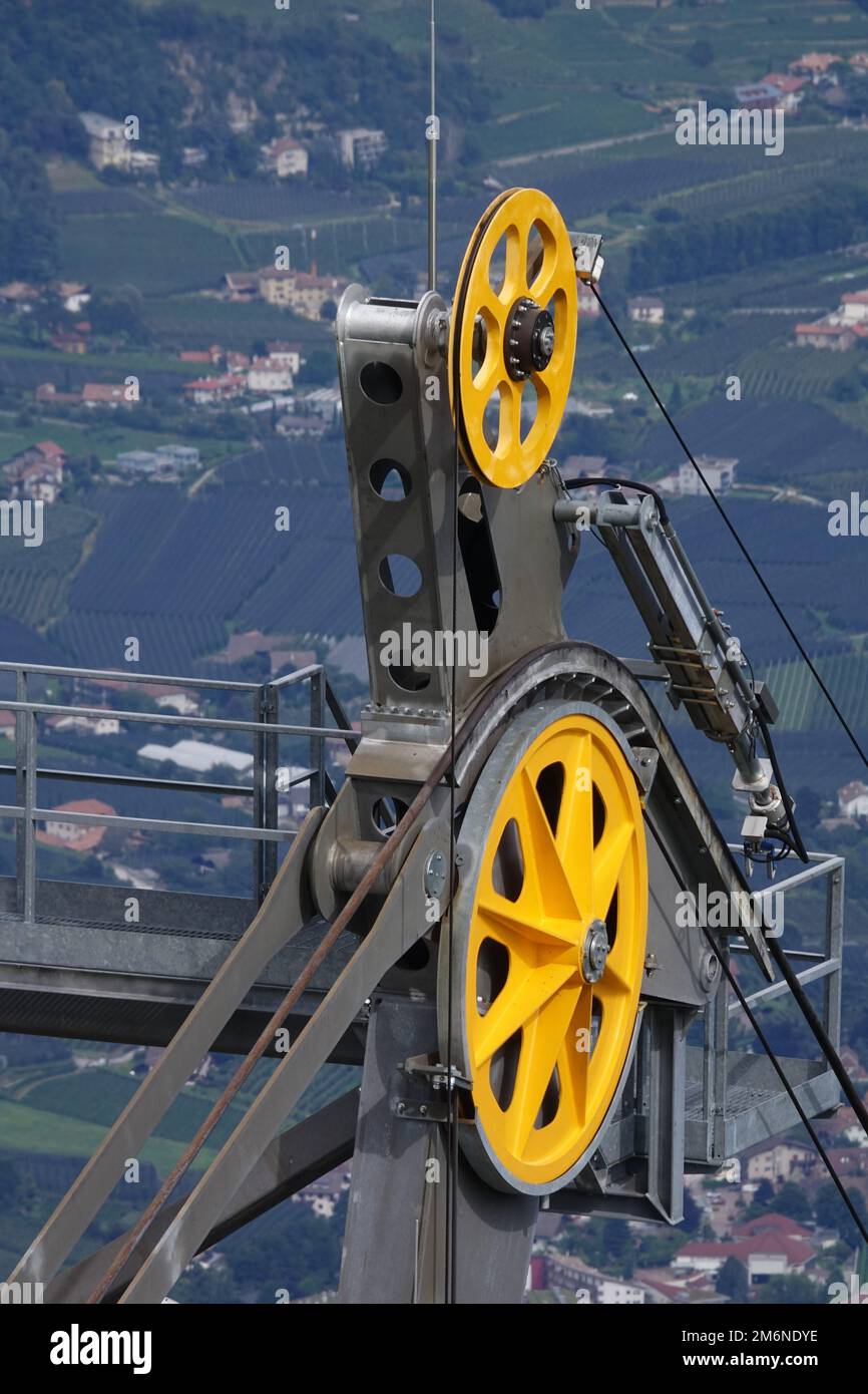 Cable car drive Stock Photo - Alamy