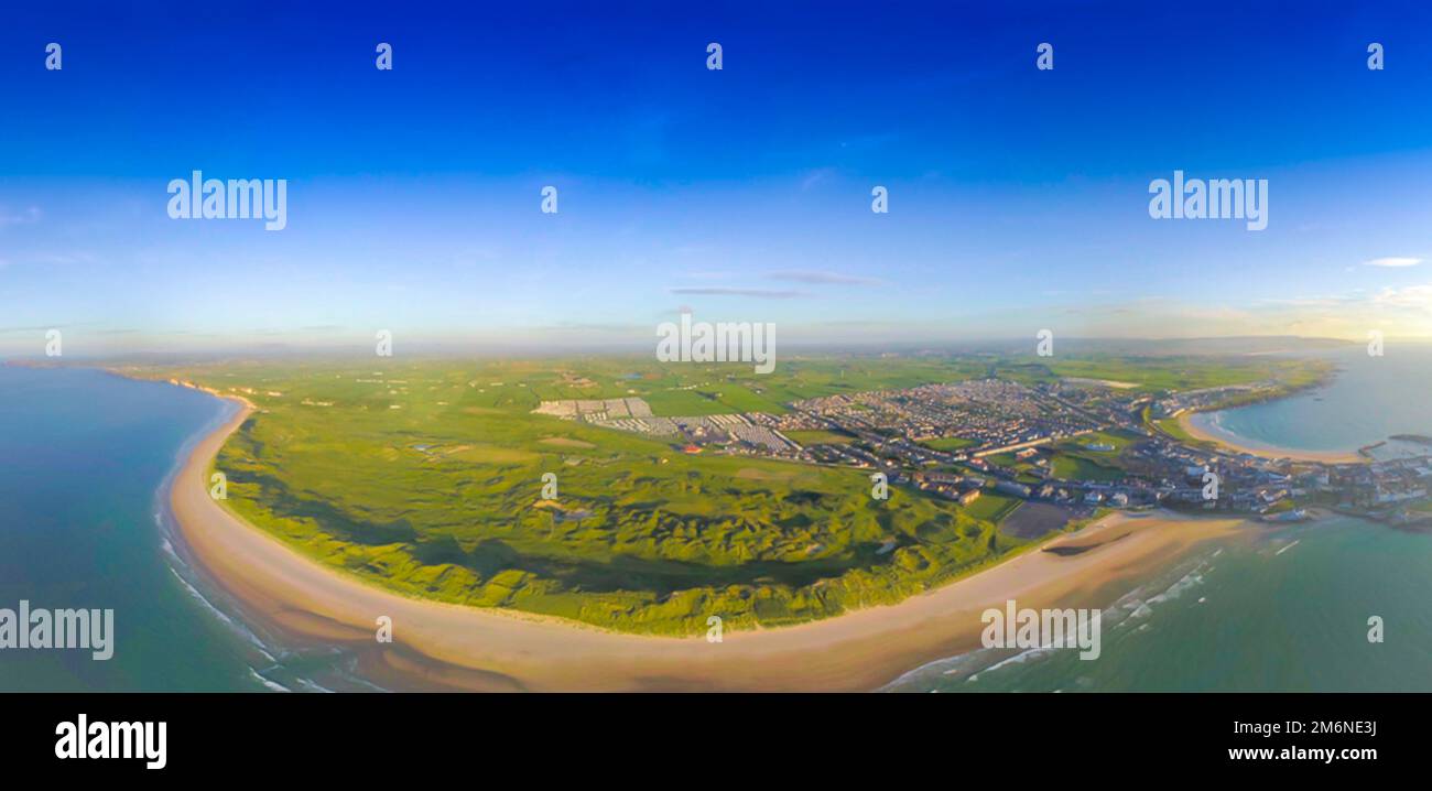 East Strand Beach Portrush Northern Ireland Stock Photo - Alamy