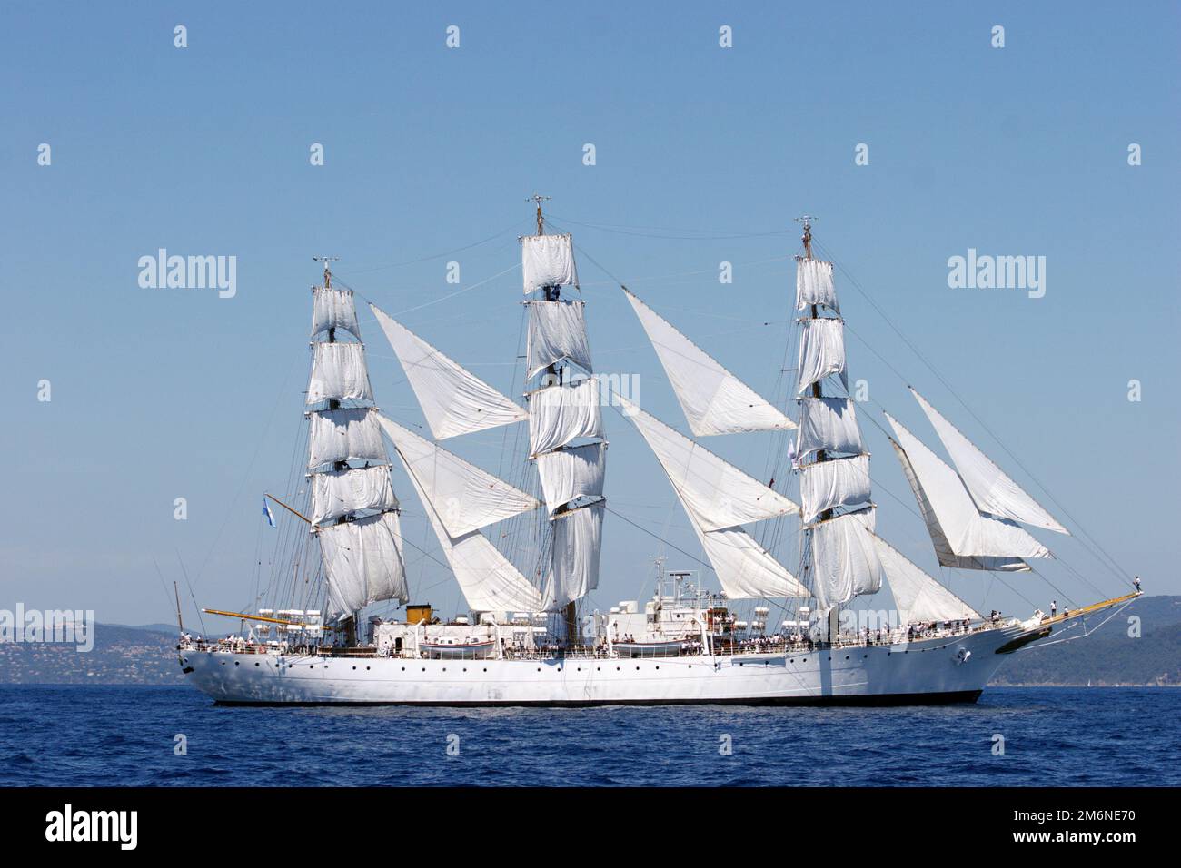 Argentinian Navy tall ship Libertad Stock Photo - Alamy