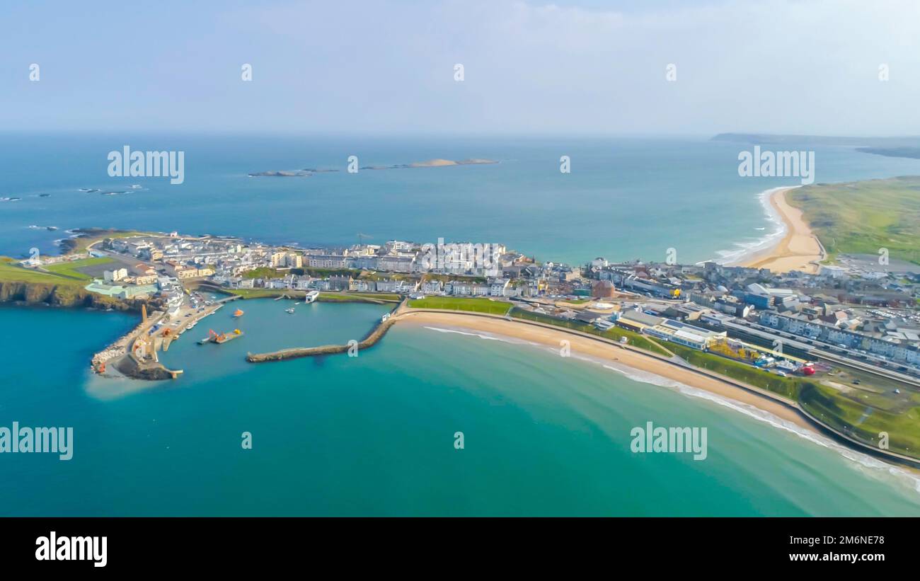 West Strand Portrush Northern Ireland Stock Photo - Alamy