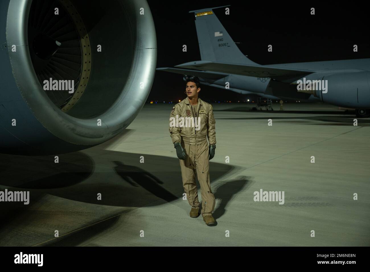 U.S. Air Force 1st Lt. Jack Matson, KC-135 Stratotanker pilot assigned ...