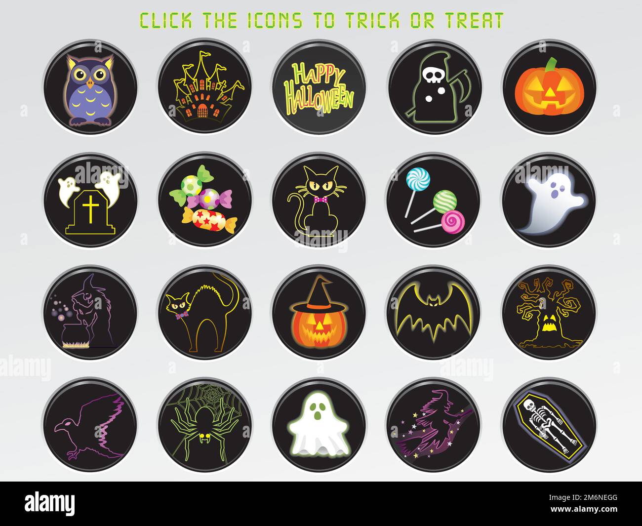 Jack button Stock Vector Images - Alamy