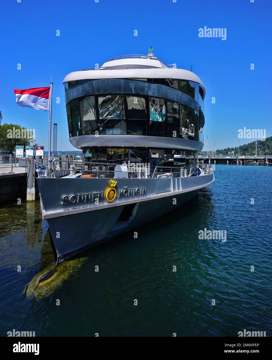 Passenger ship in Bregenz on Lake Constance, Austria Stock Photo - Alamy