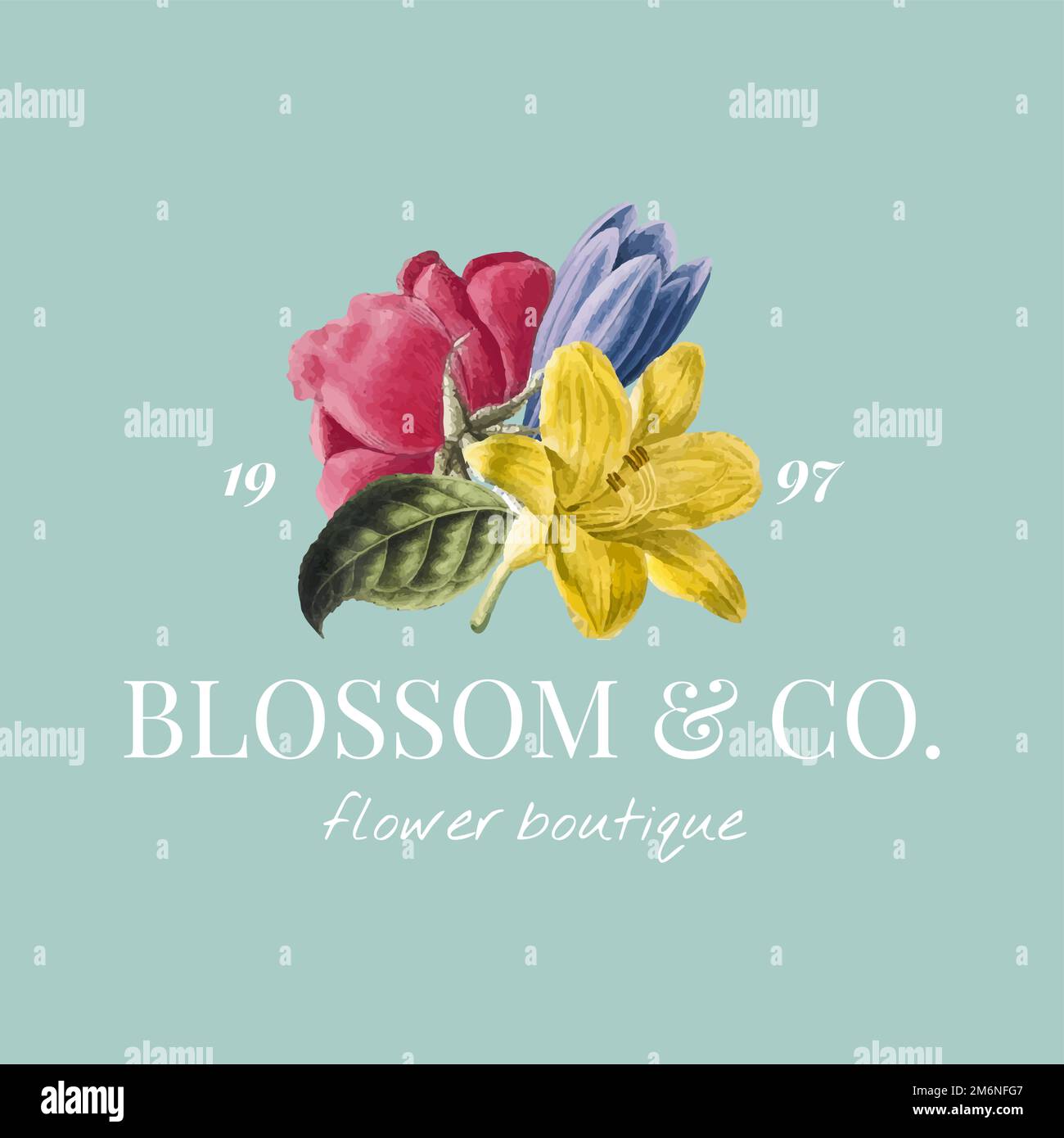 Flower plant silver golden Stock Vector Images - Alamy