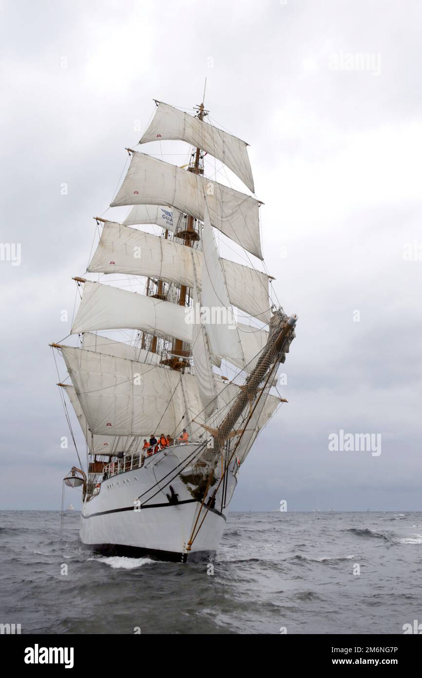 Venezuelan Navy tall ship Guayas, Kristiansand, 2015 Stock Photo - Alamy
