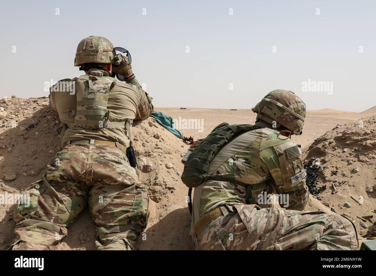CAMP BUEHRING, Kuwait-U.S. Soldiers assigned to the 3-157th Field ...