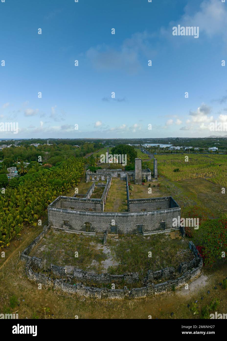 Historical ruins in Mauritus isand. Belle Mare Ruins Historical ...