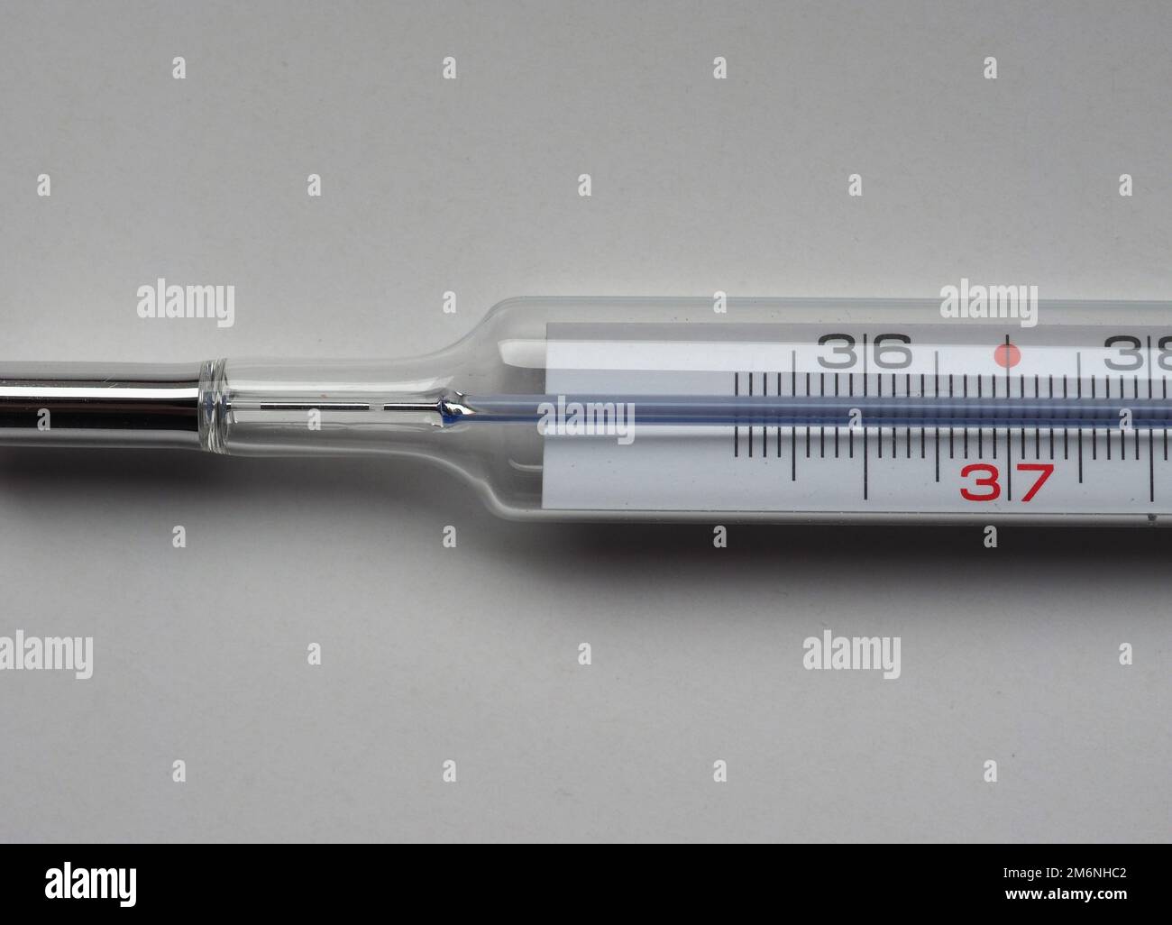 analog thermometer to measure the body temperature Stock Photo - Alamy