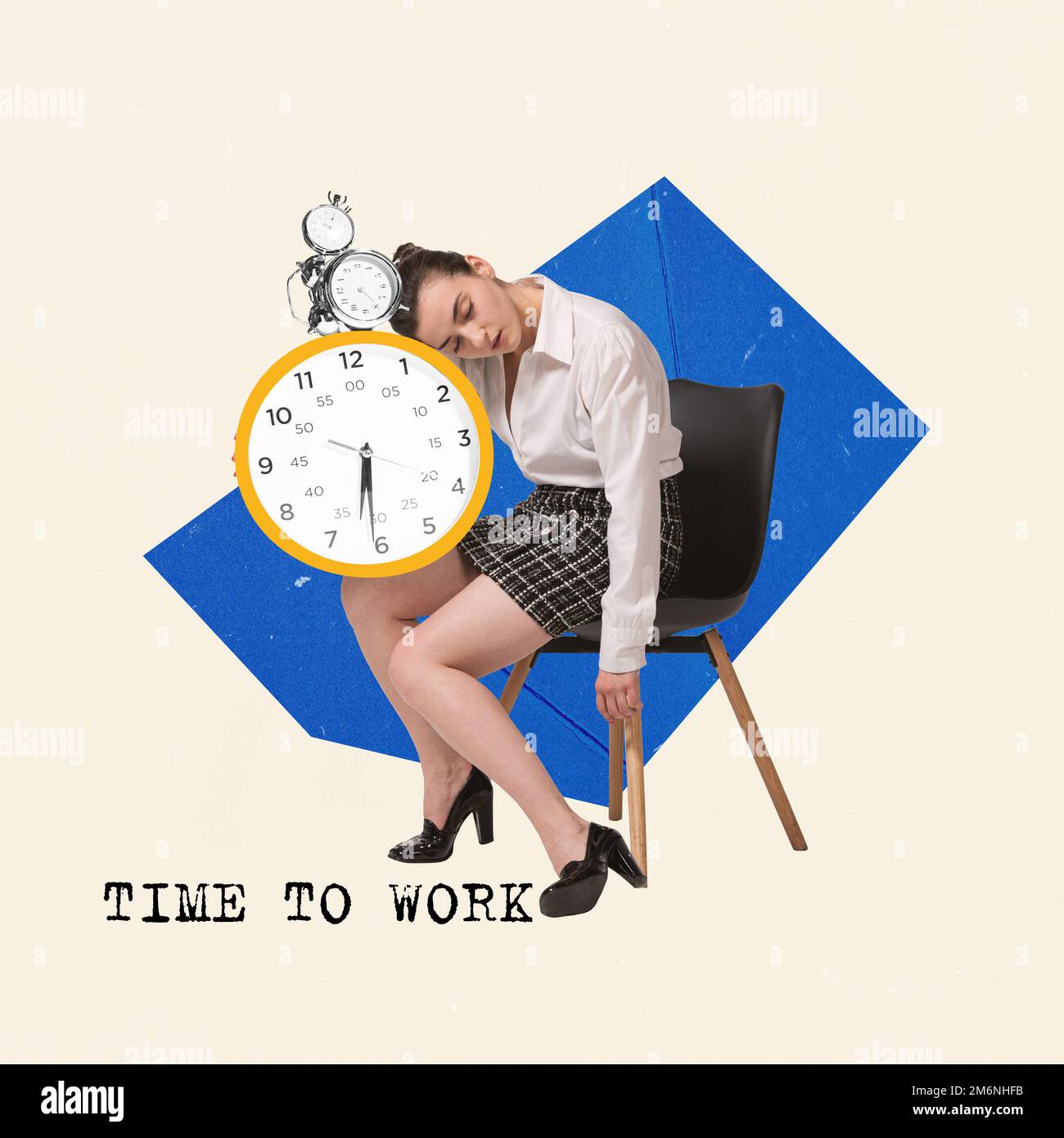 Leaning flyer design hi-res stock photography and images - Alamy